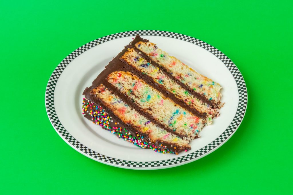 BIRTHDAY CAKE (1 Slice) - True Confections