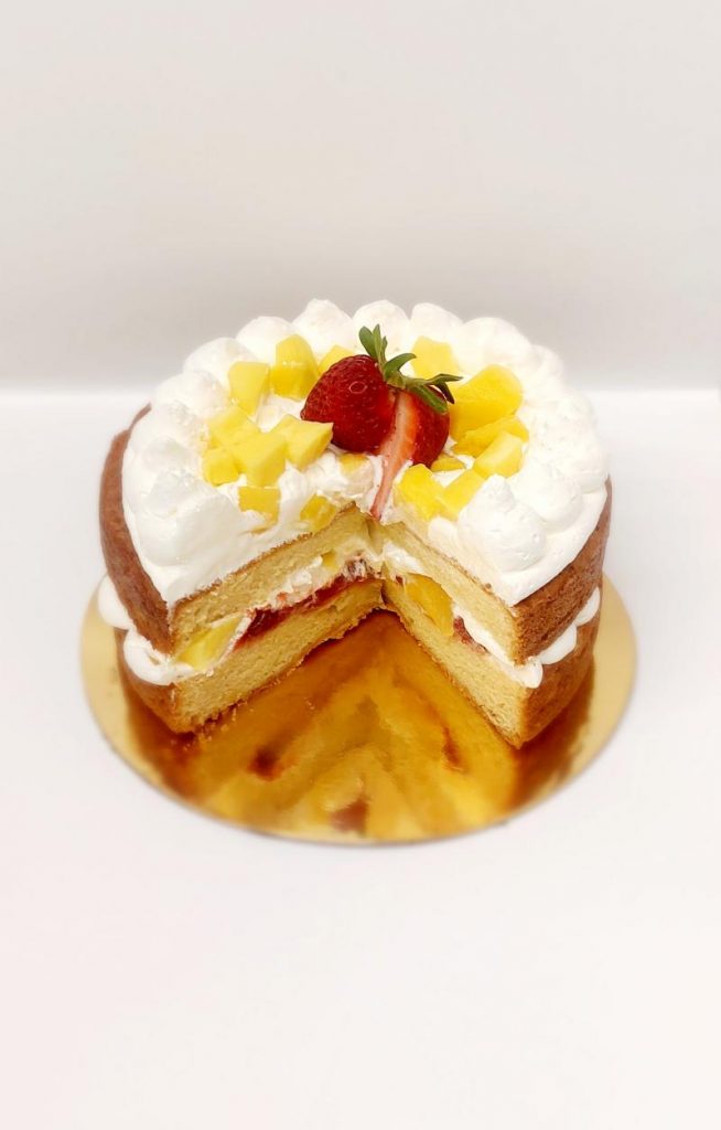 Mango Strawberry Shortcake-Vegan - True Confections